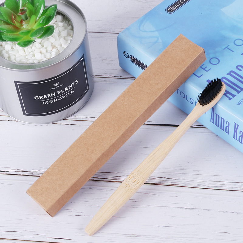 Flat doll head bamboo toothbrush | Bamboo Toothbrush Manufacturer