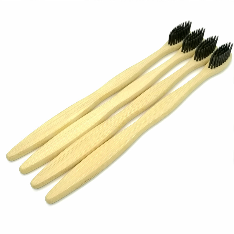 Flat wavy bamboo toothbrush | Bamboo Toothbrush Manufacturer