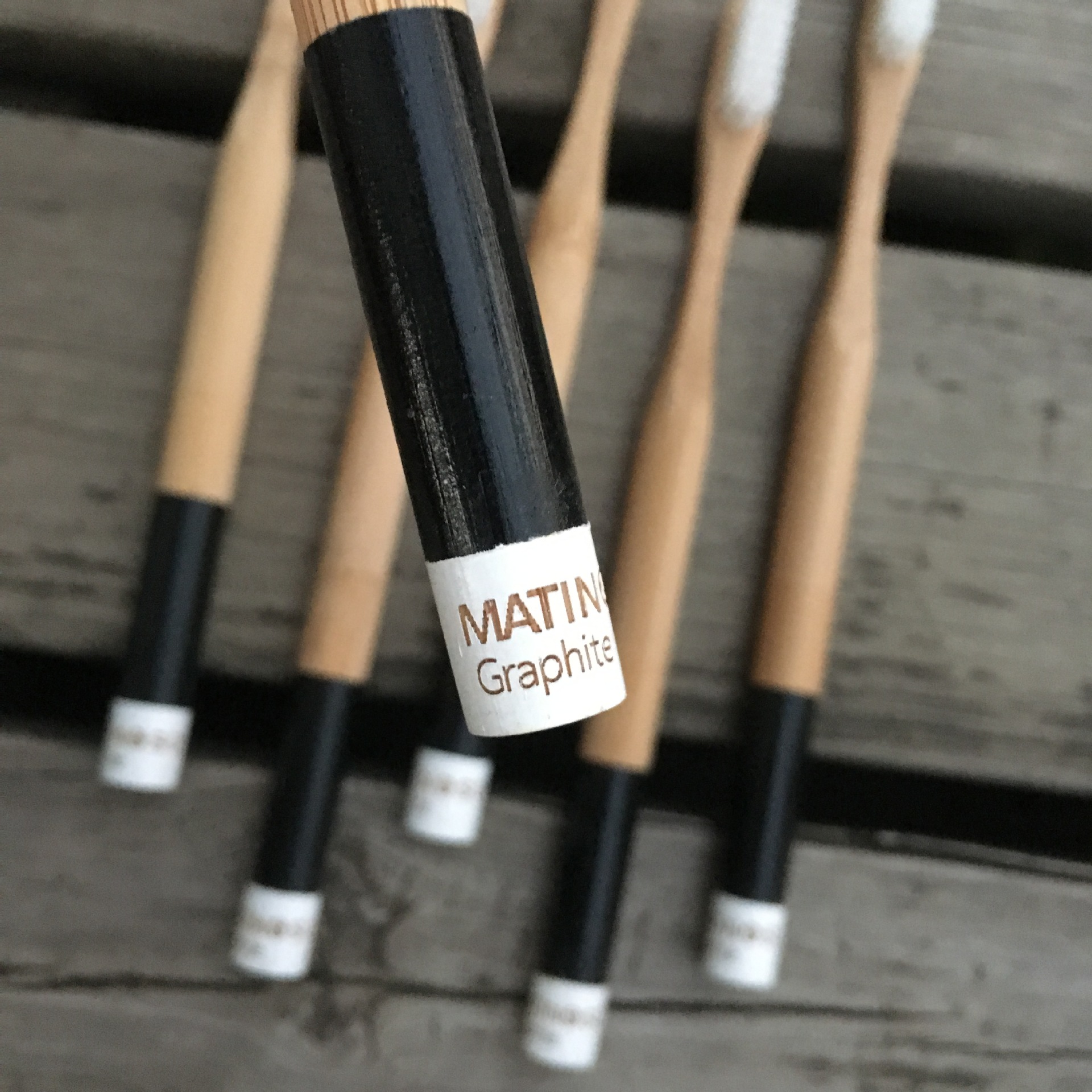 Two-Color Bamboo Wood Toothbrush | Eco Custom Toothbrush