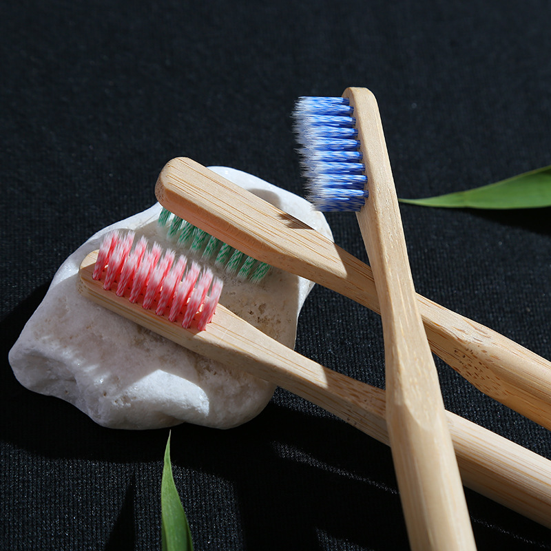 Adult round handle toothbrush custom | Bamboo Toothbrush Manufacturer