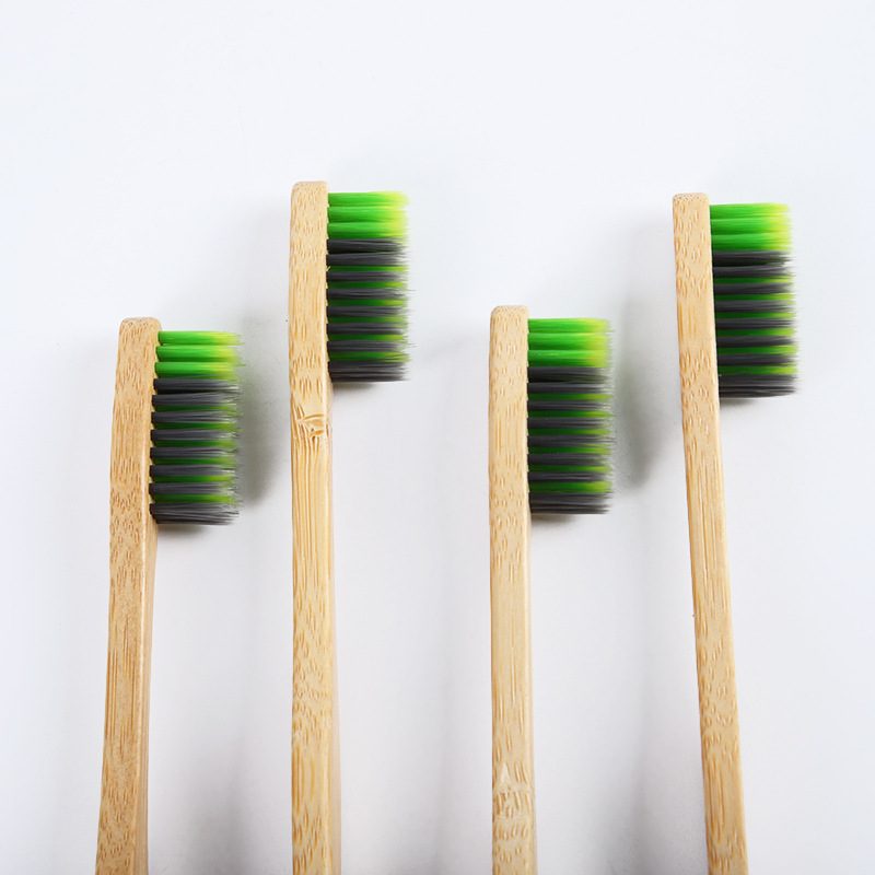 Flat doll head bamboo toothbrush | Bamboo Toothbrush Manufacturer